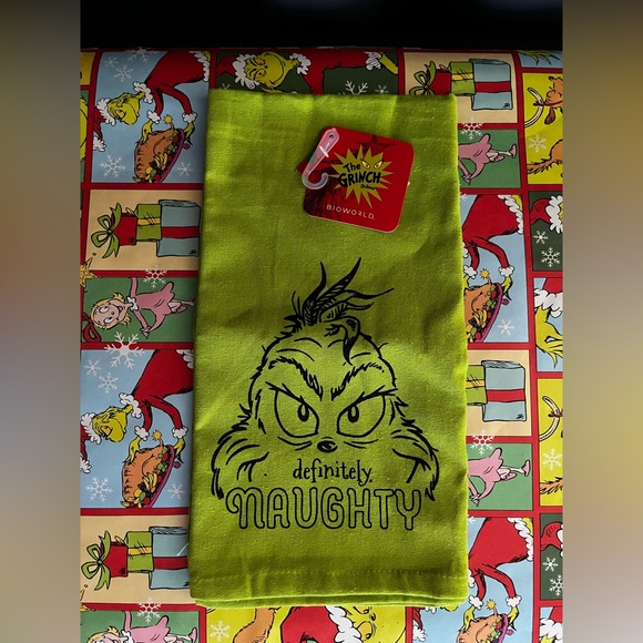 The Grinch | Holiday | The Grinch Dish Towel | Poshmark